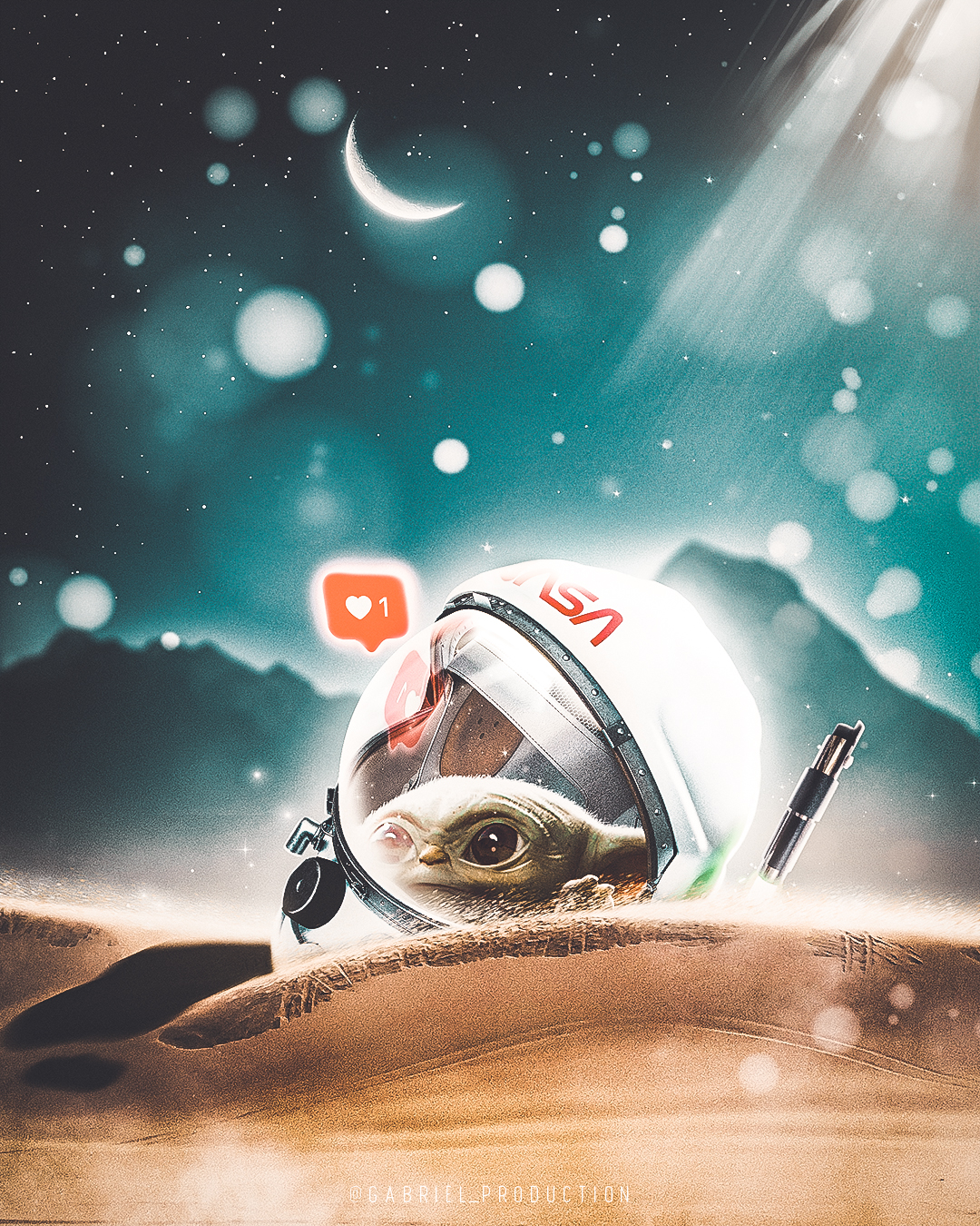 Baby Yoda Photo manipulation | Scrolller