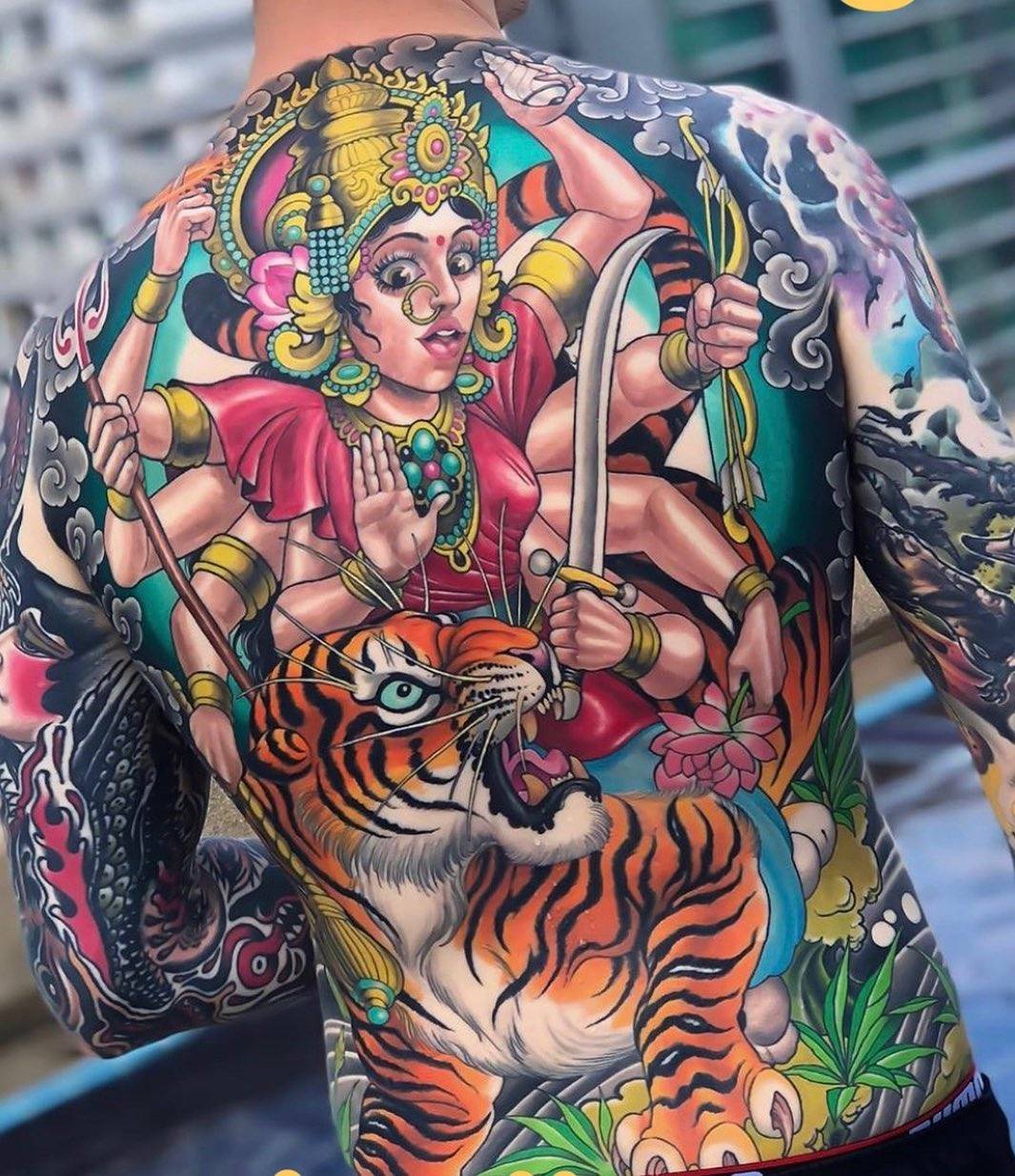 Back tattoo work by © Lagergren Peter | Scrolller