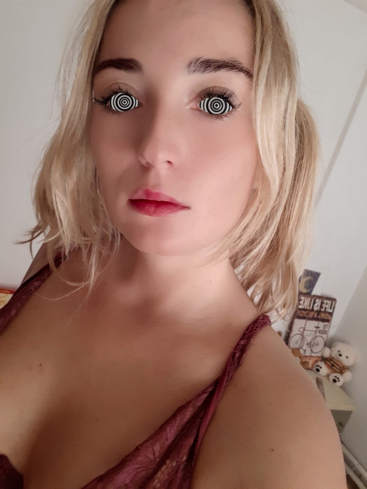 Back under Master's control where I belong. Looking deep into the spiral. | Scrolller