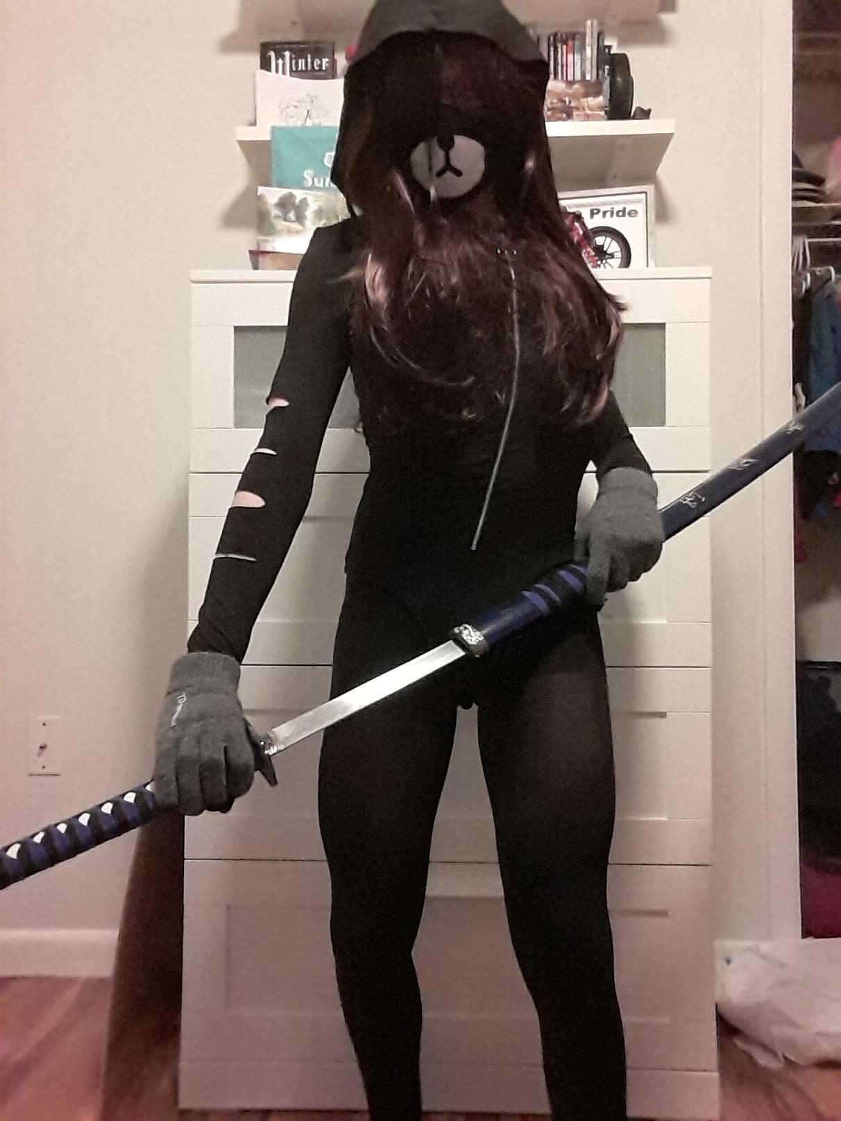 Back with the sword, new "stealth suit" as well | Scrolller