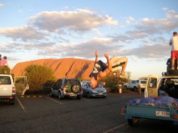 Backflip at Uluru | Scrolller