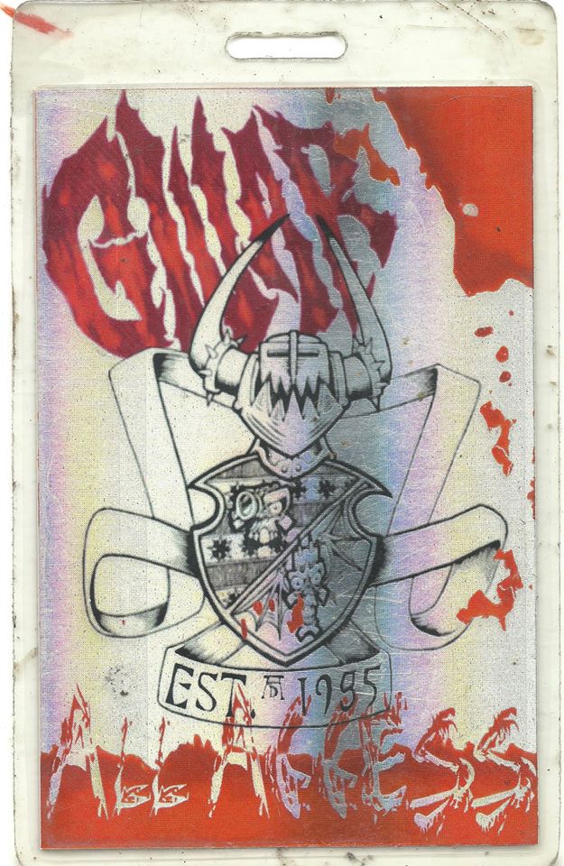 Backstage pass from unknown year. Art by Bob Gorman? | Scrolller