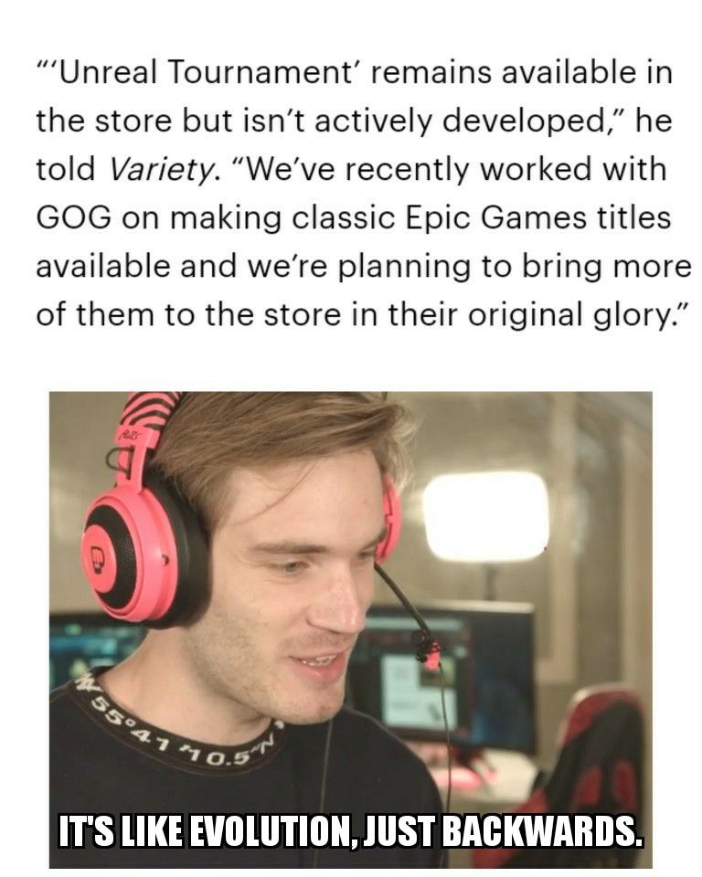 Backwards evolution | Scrolller