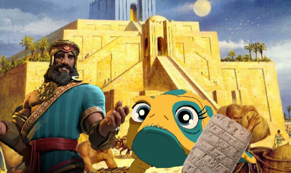Bait travels history: Sumer (Featuring Civ VI Gilgamesh) | Scrolller