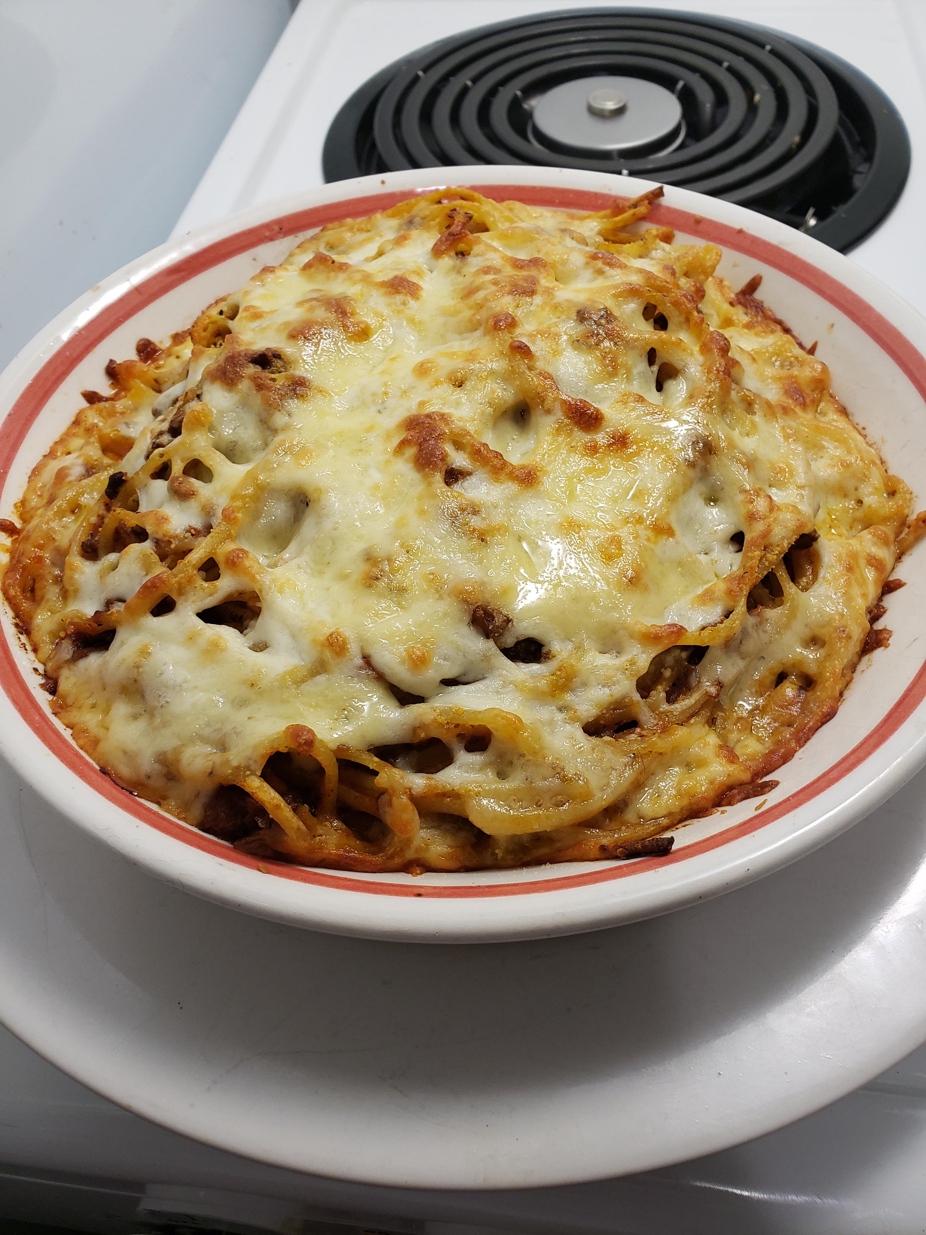 Baked spaghetti | Scrolller