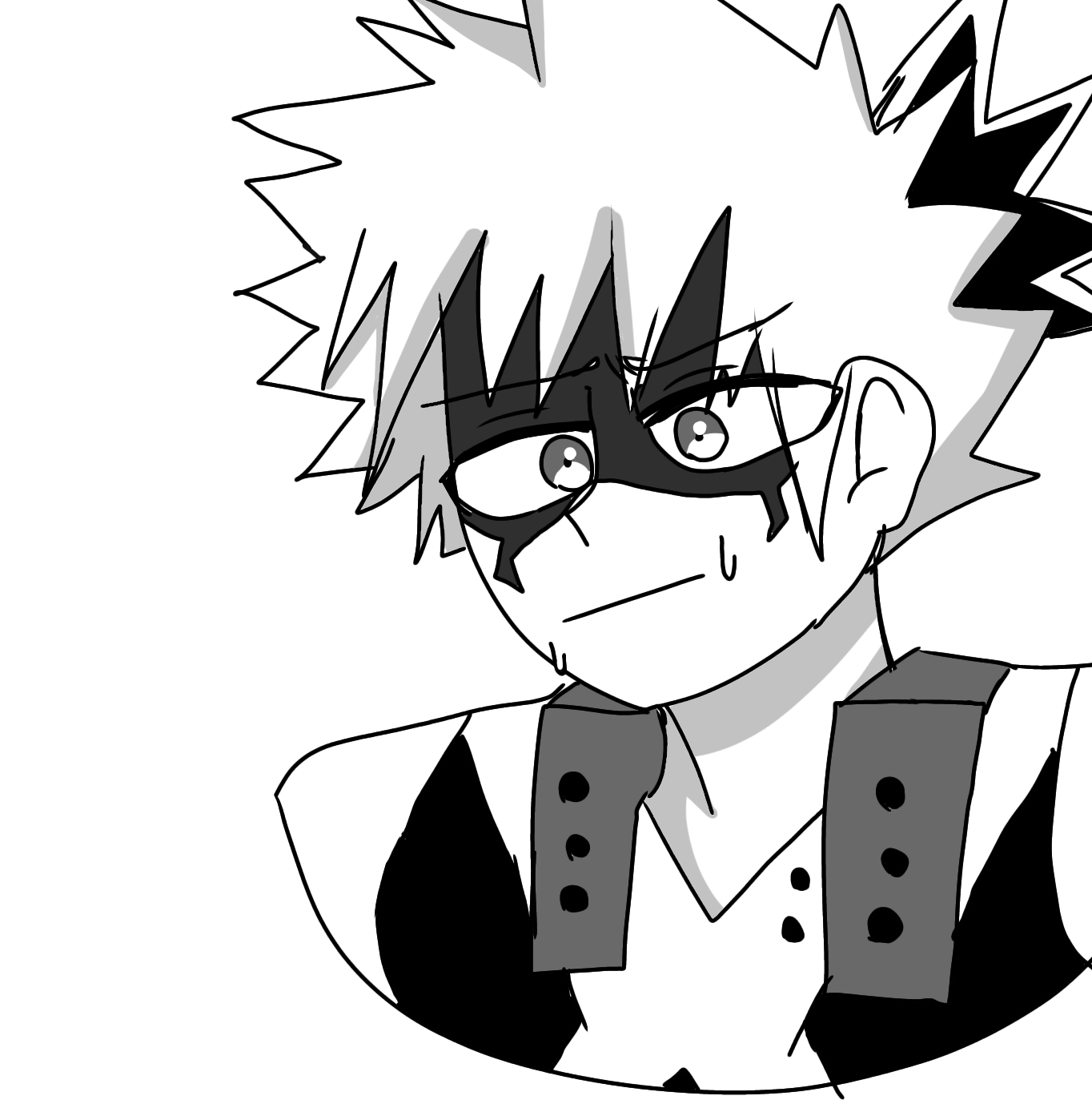 bakugou doodle | Scrolller