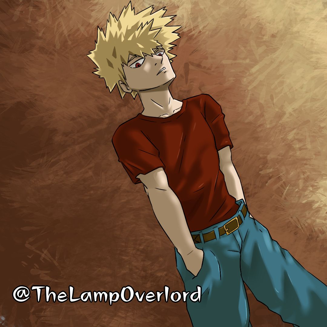Bakugou in normal clothes by me | Scrolller