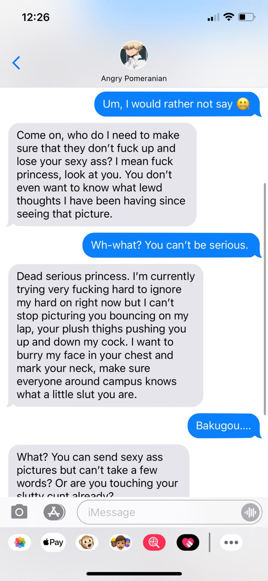 Bakugou x y/n texts nsfw | Scrolller Bakugou x y/n texts nsfw | Scrolller