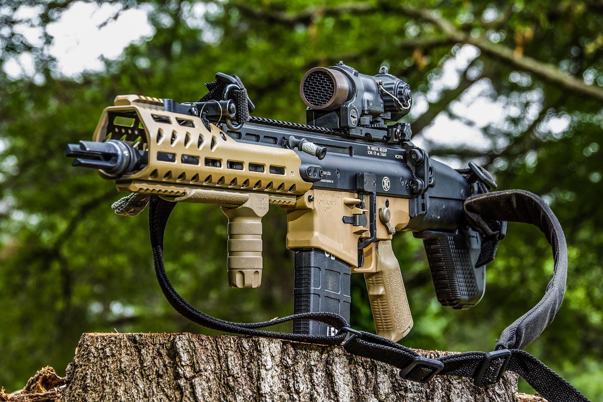 “BAMF” shorty. FNH SCAR17 SBR | Scrolller