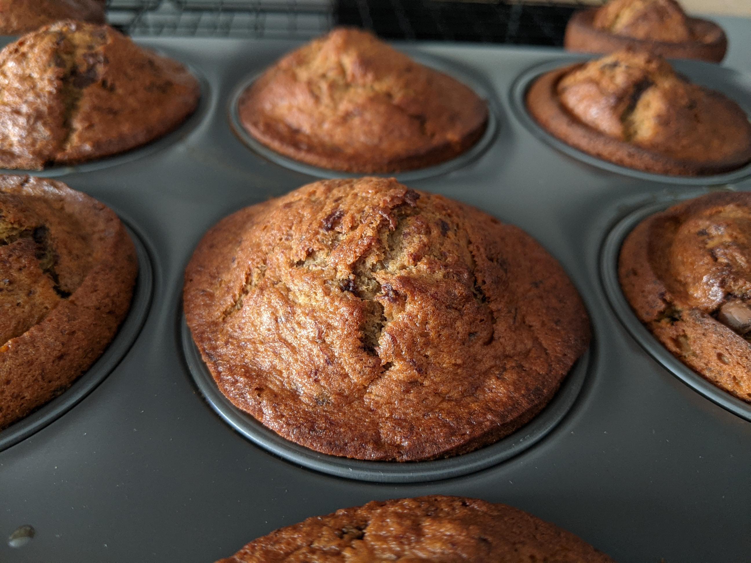 Banana bread cupcakes 😁 | Scrolller