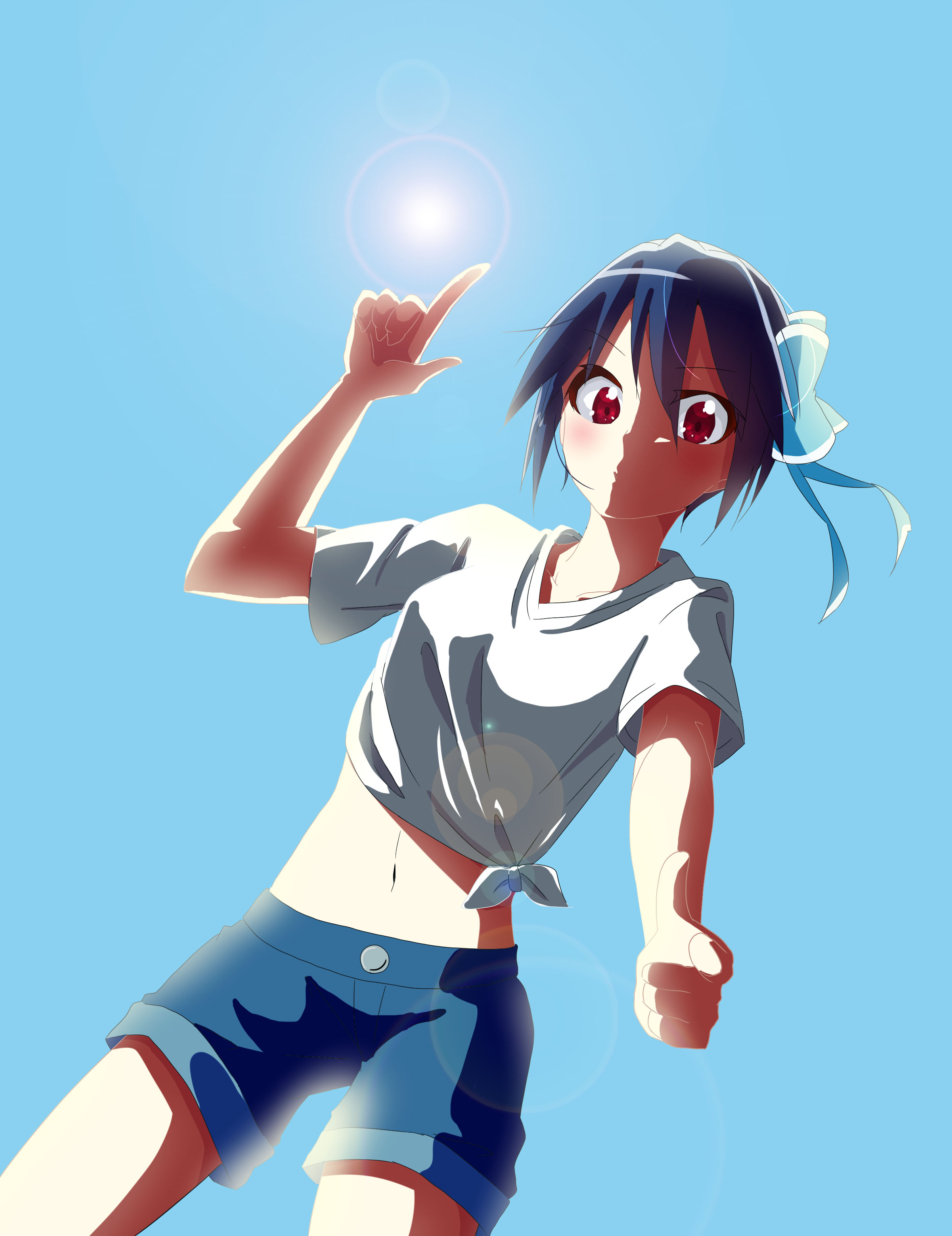 Bang, I shot you~! | Scrolller