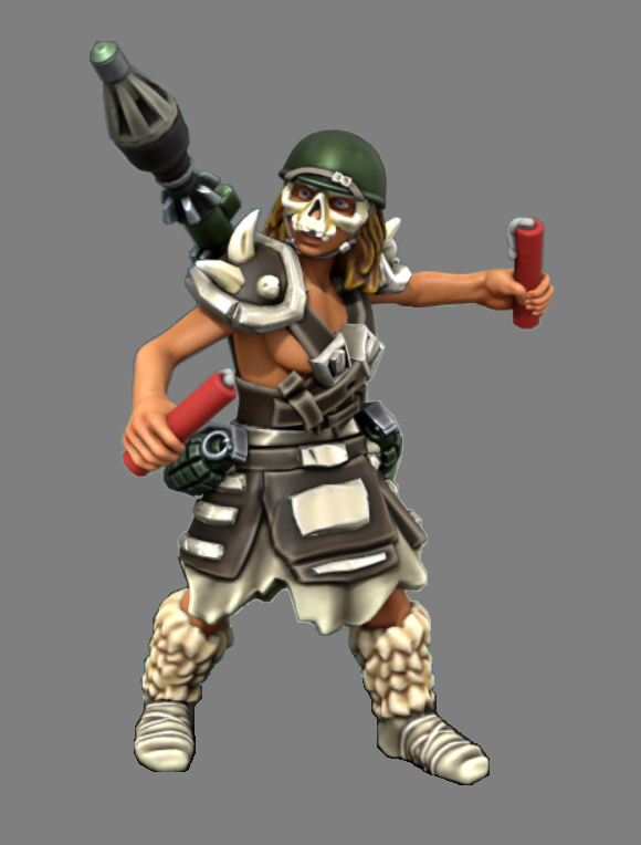 Barbarian Explosives Specialist [OC] | Scrolller