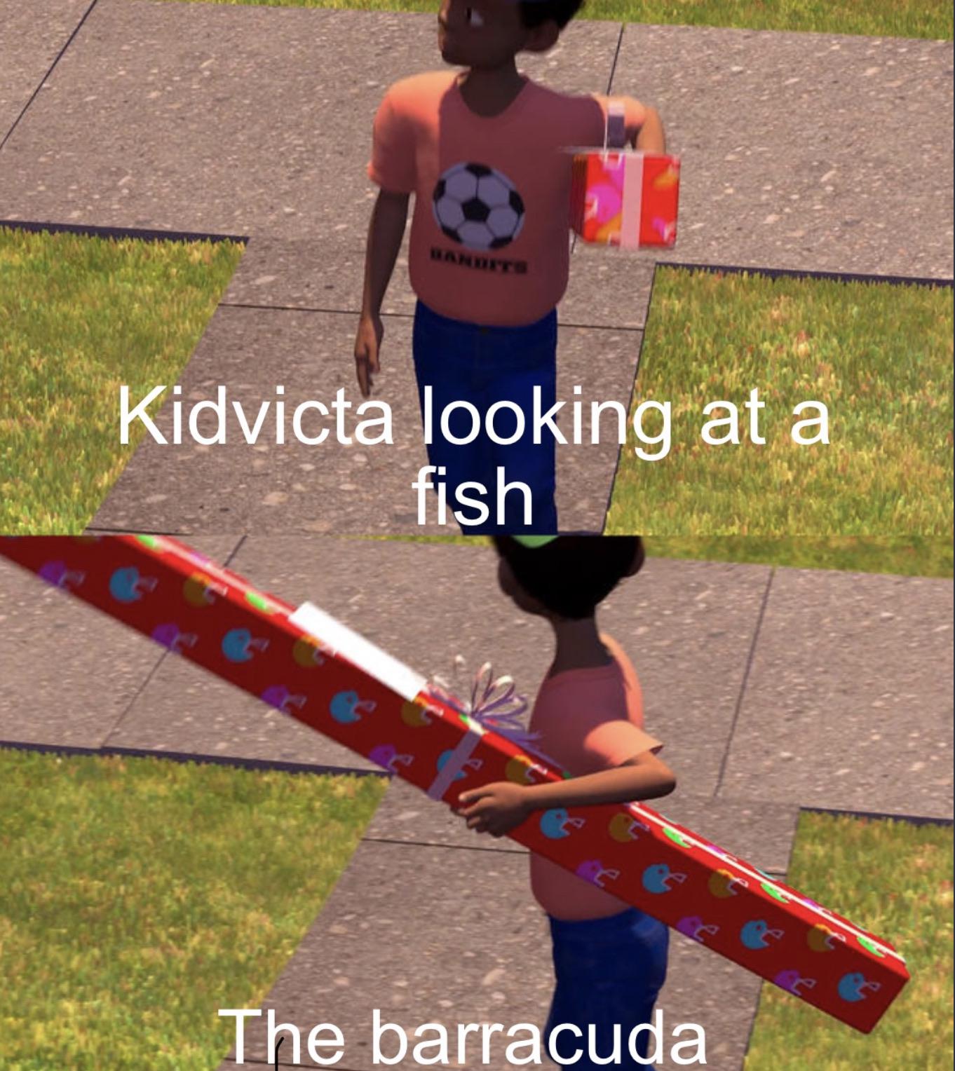 Barracuda pulled a sneaky on young Sinvicta | Scrolller