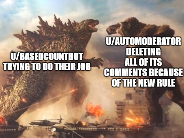 BasedCountBot is just collateral damage to the tyrannical mods | Scrolller