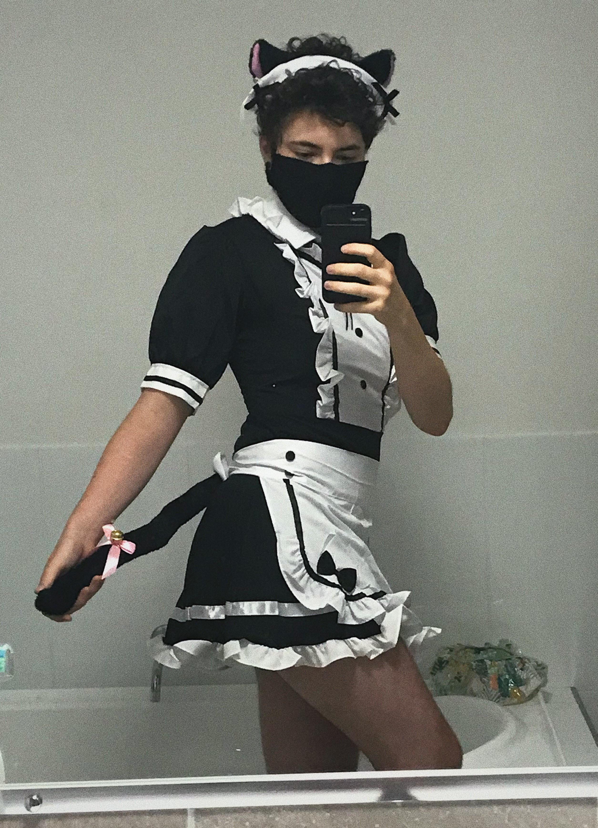 Basic catboy wants tummy rubs!! | Scrolller