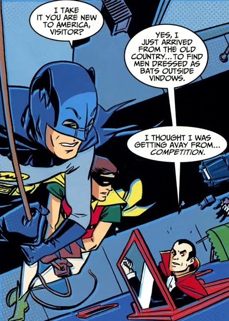 Batman & Robin meet Dracula | Scrolller