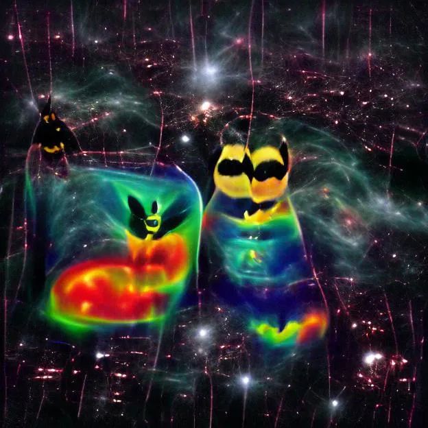 Batman and Robin in the nebula spacetime | Scrolller