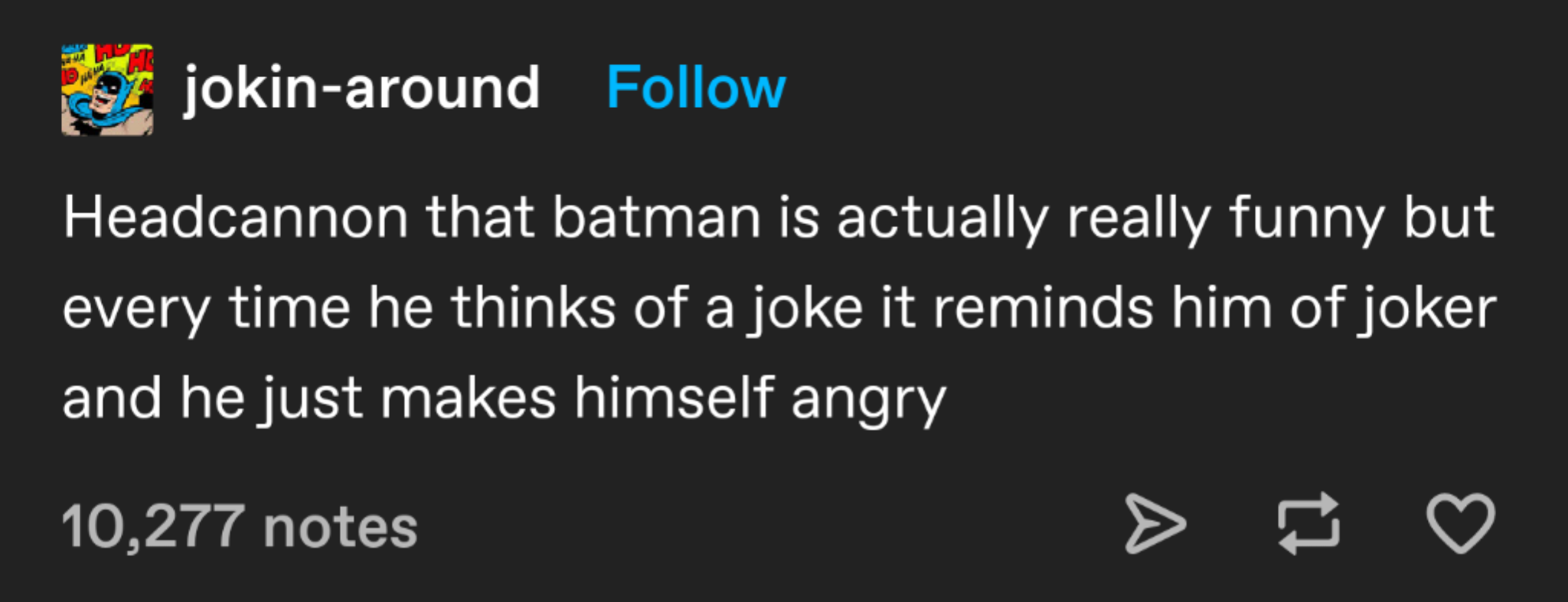 Batman Headcanon | Scrolller