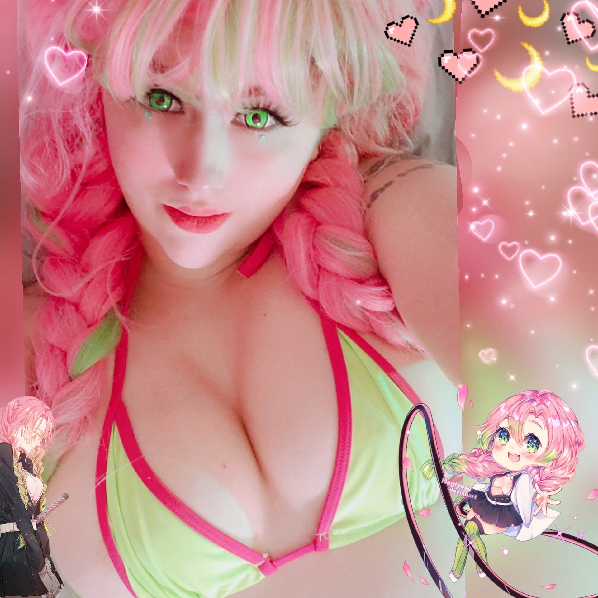 BattyNeko in Bikini Mitsuri from Demon Slayer | Scrolller