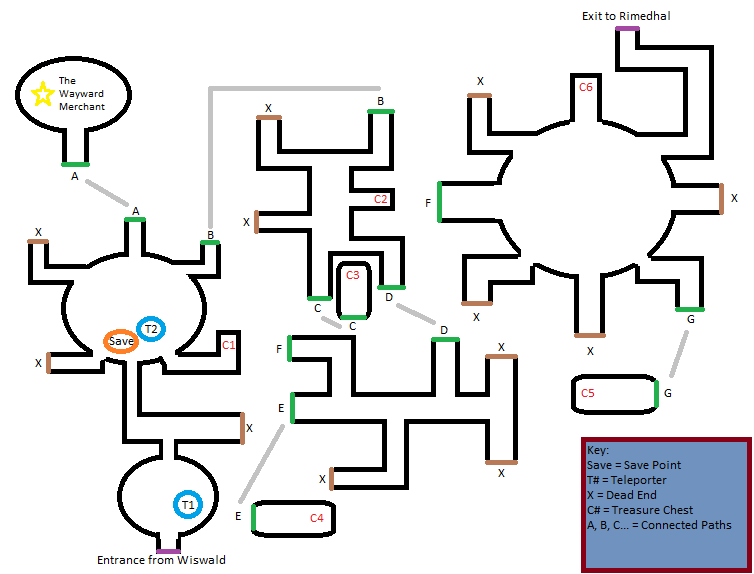 [BD2] Crude MSPaint Wayward Woods Map | Scrolller