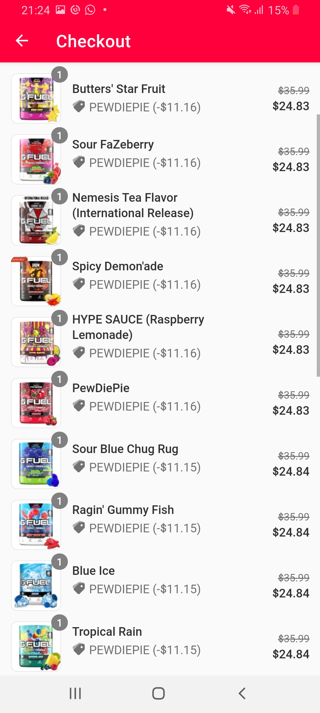 BDay Order is this Overkill? | Scrolller