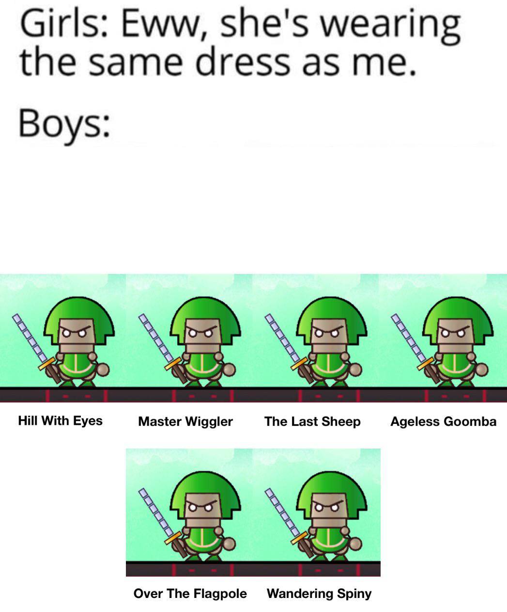 Be glad that I showed their names. | Scrolller