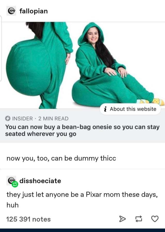 Bean bag butt | Scrolller