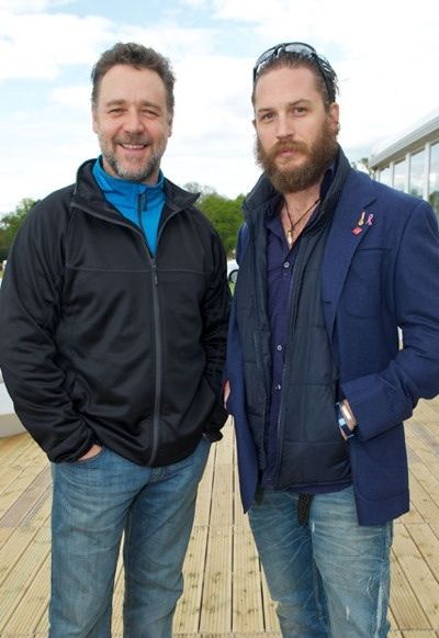 Beardy Tom and Russell Crowe. | Scrolller