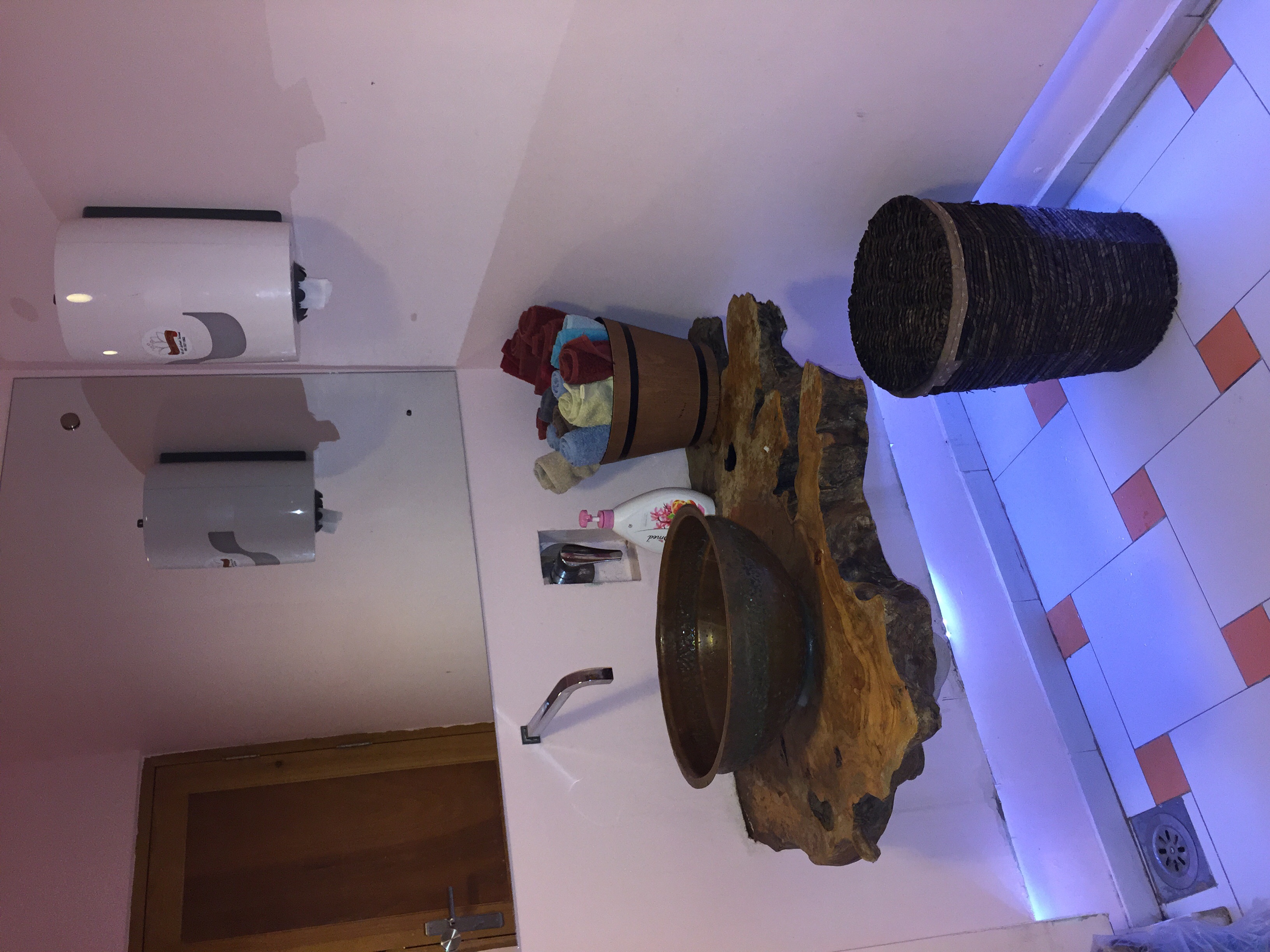 Beautiful wooden-base sink at Tripoli, Libya | Scrolller