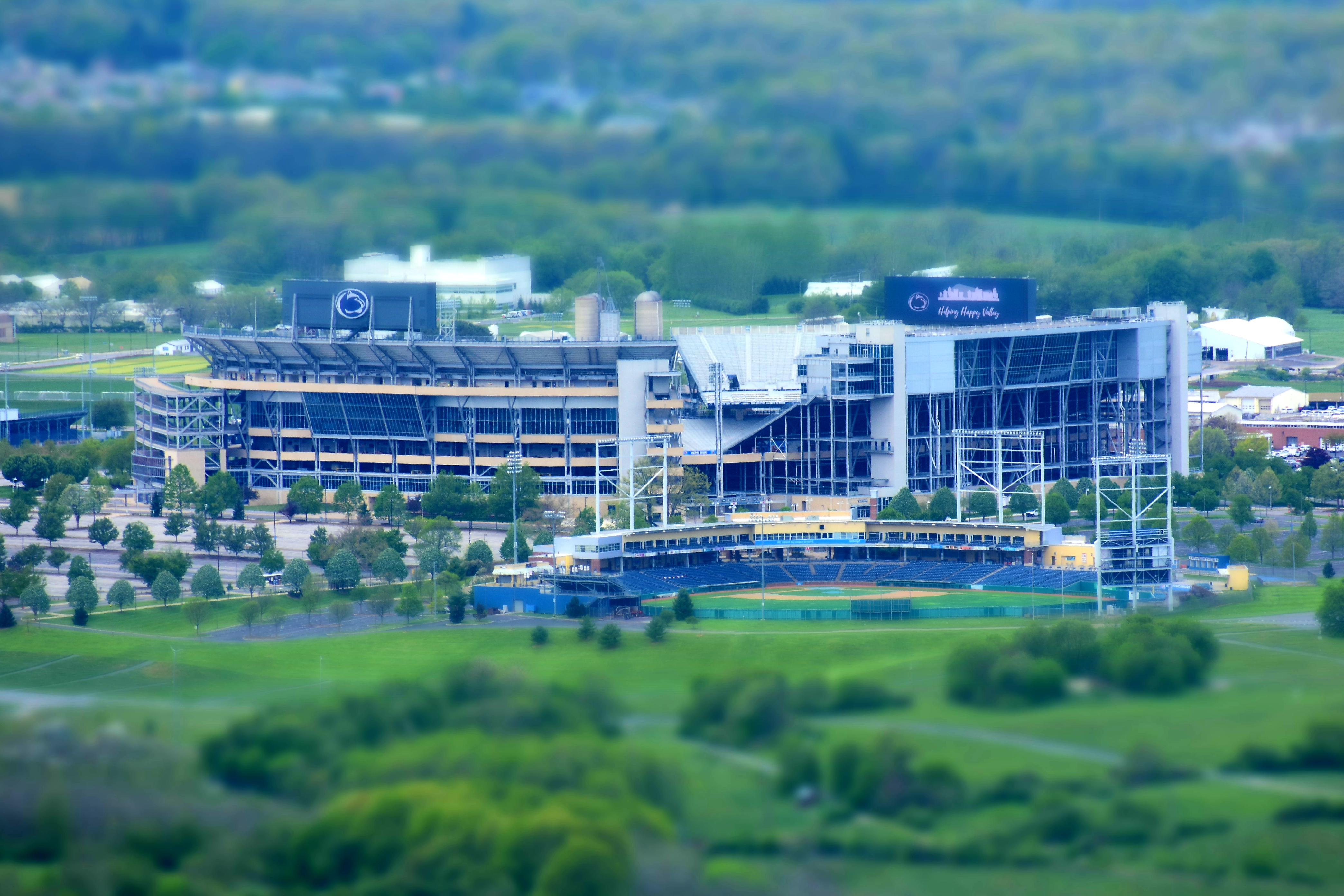 Beaver stadium from Mount Nittany | Scrolller