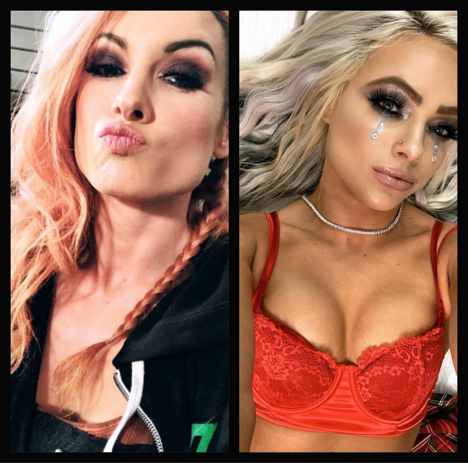 Becky Lynch Vs Liv Morgan Scrolller