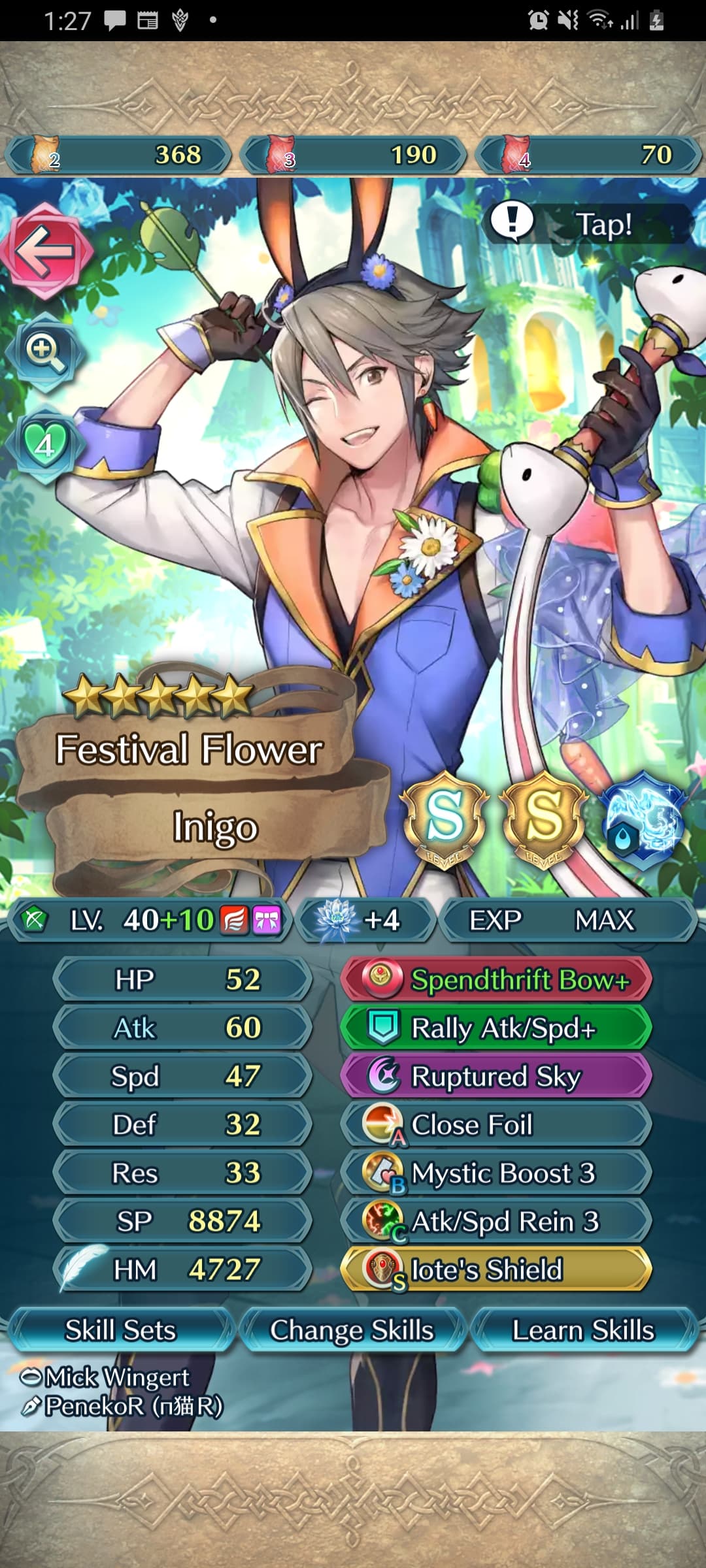 Been playing since launch, behold my very first +10 5* exclusive. | Scrolller