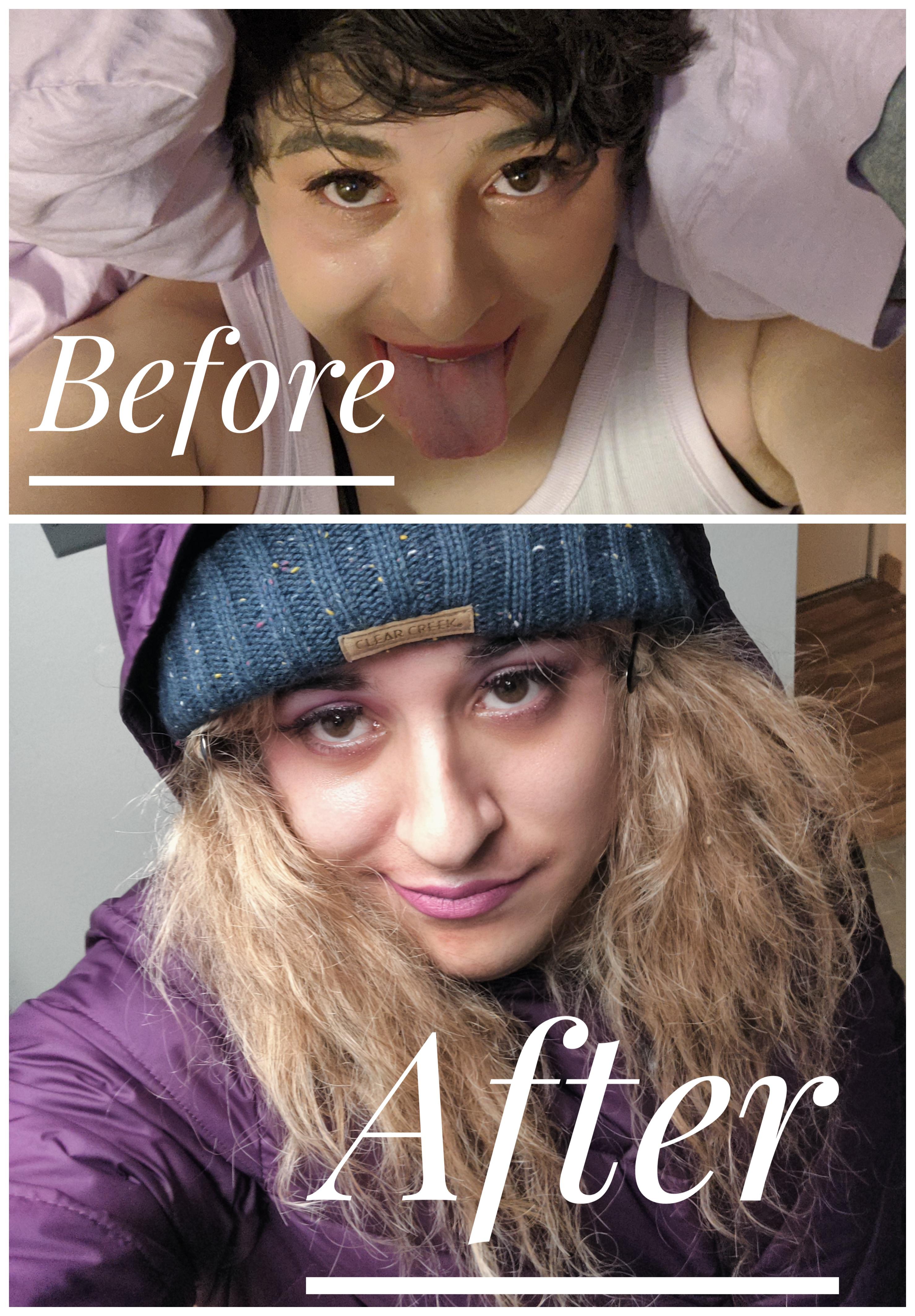 Before and After Picture! | Scrolller