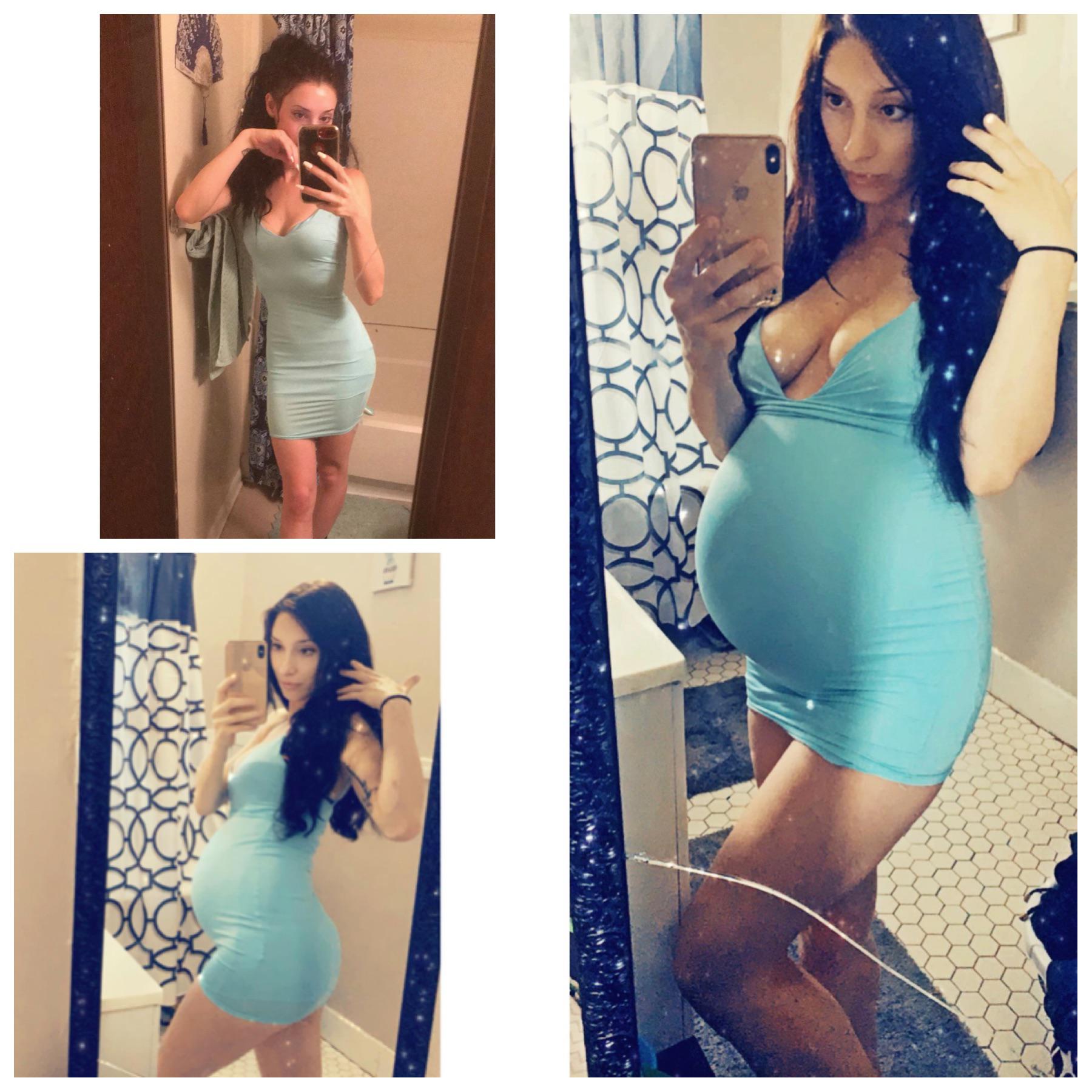 Before, during and about to pop💦 | Scrolller