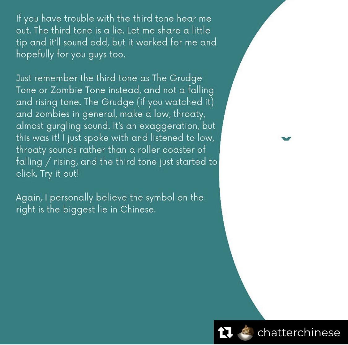 Beginner tip! Share your thoughts on the third tone? | Scrolller