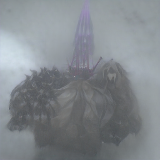 "Behemoth shrouded in fog" | Scrolller