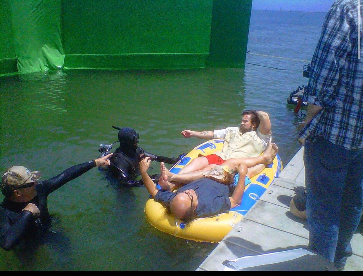 Behind the scenes of the infamous Rum Ham/New Jersey episode. | Scrolller