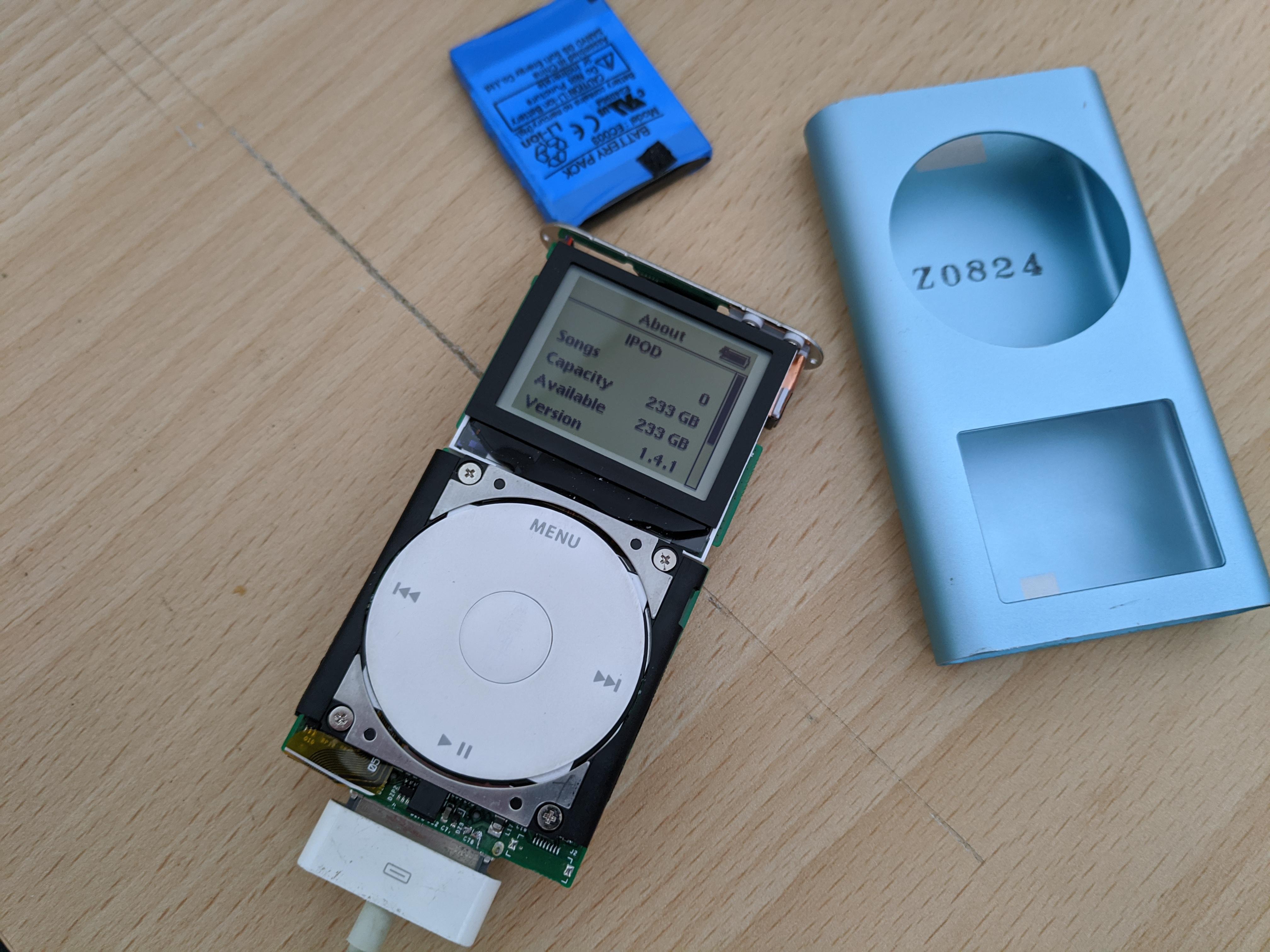 BEHOLD: 256GB 1st gen iPod mini | Scrolller