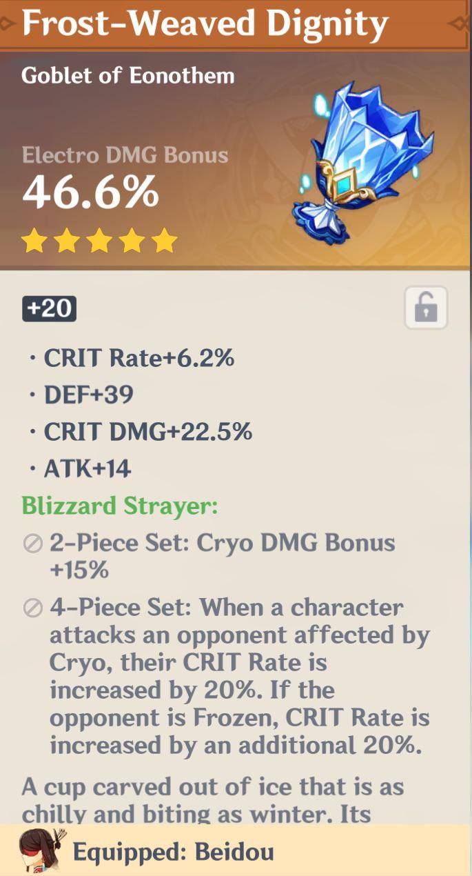 Beidou artifact finally came :3 | Scrolller