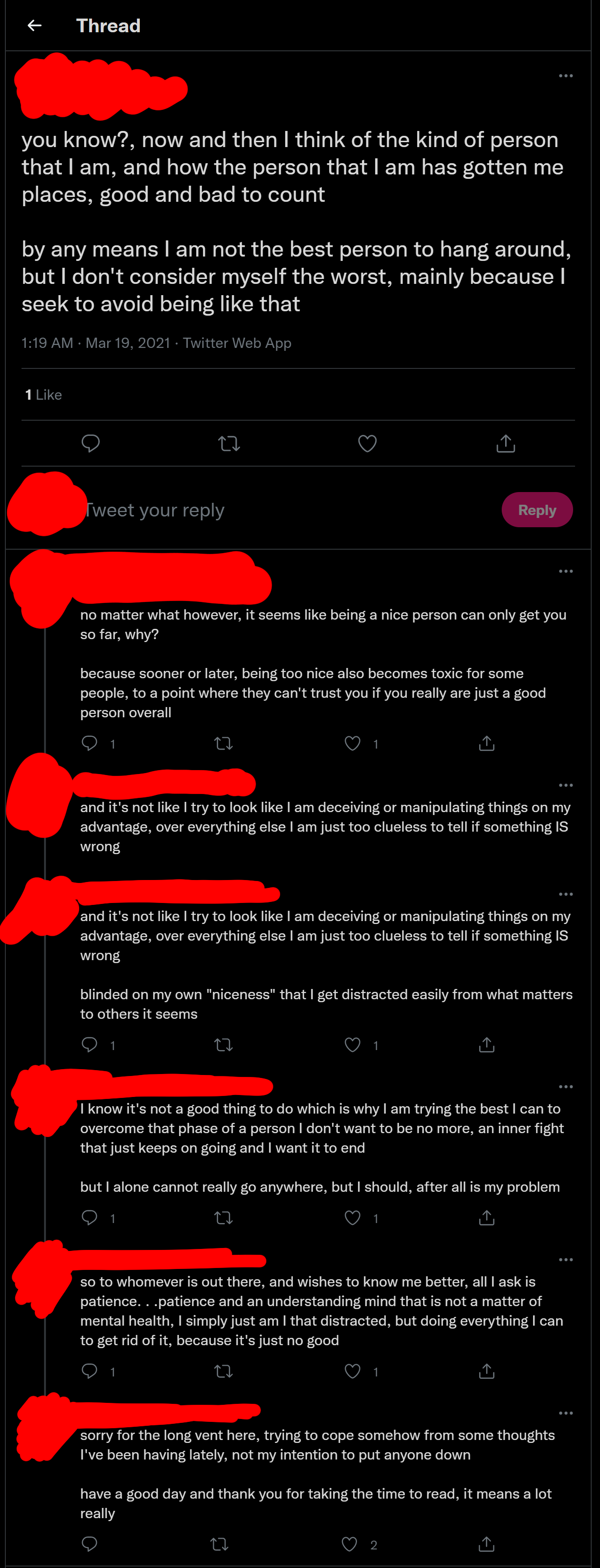 Being too nice... Is toxic? | Scrolller