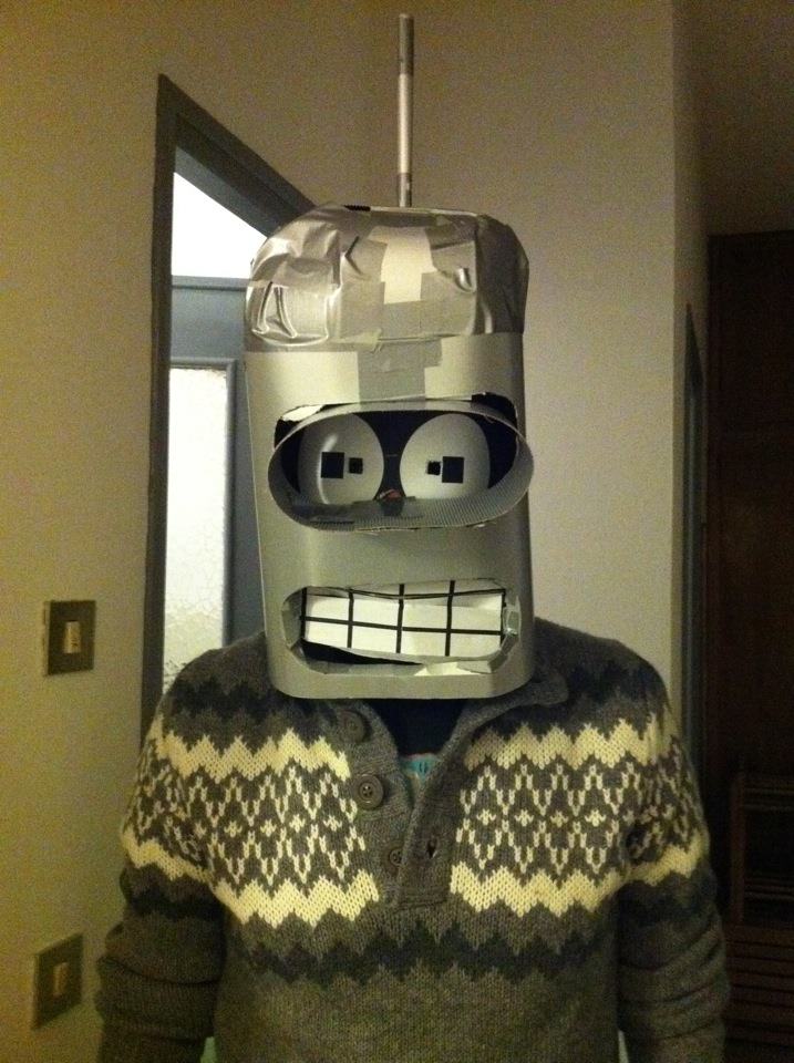 Bender costume I did for a party some years ago | Scrolller