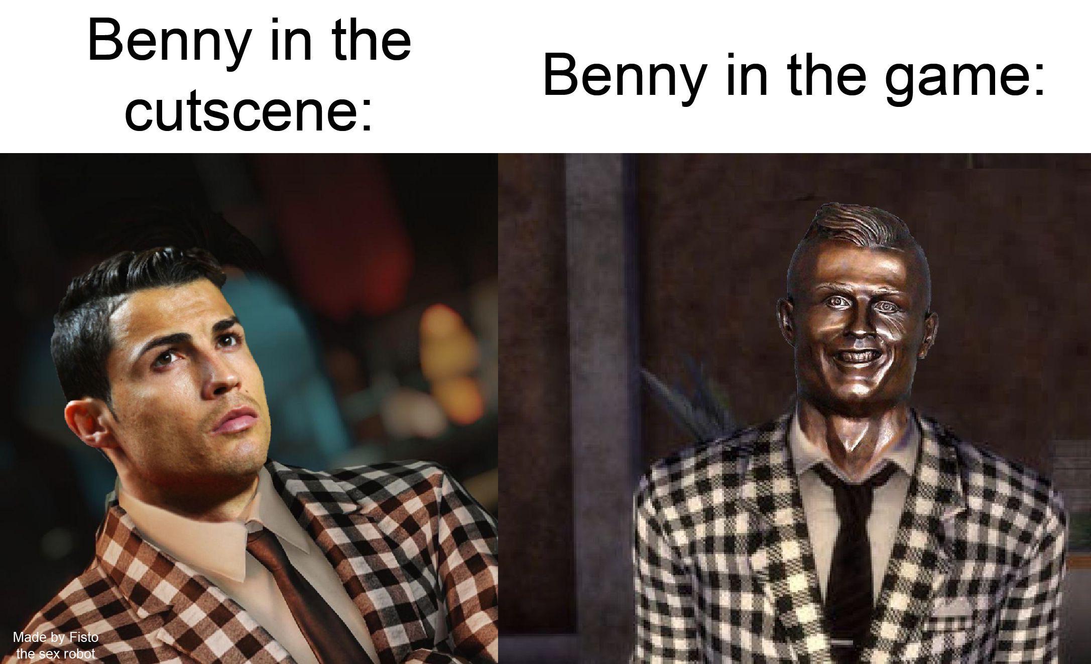 Benny looks like potato | Scrolller