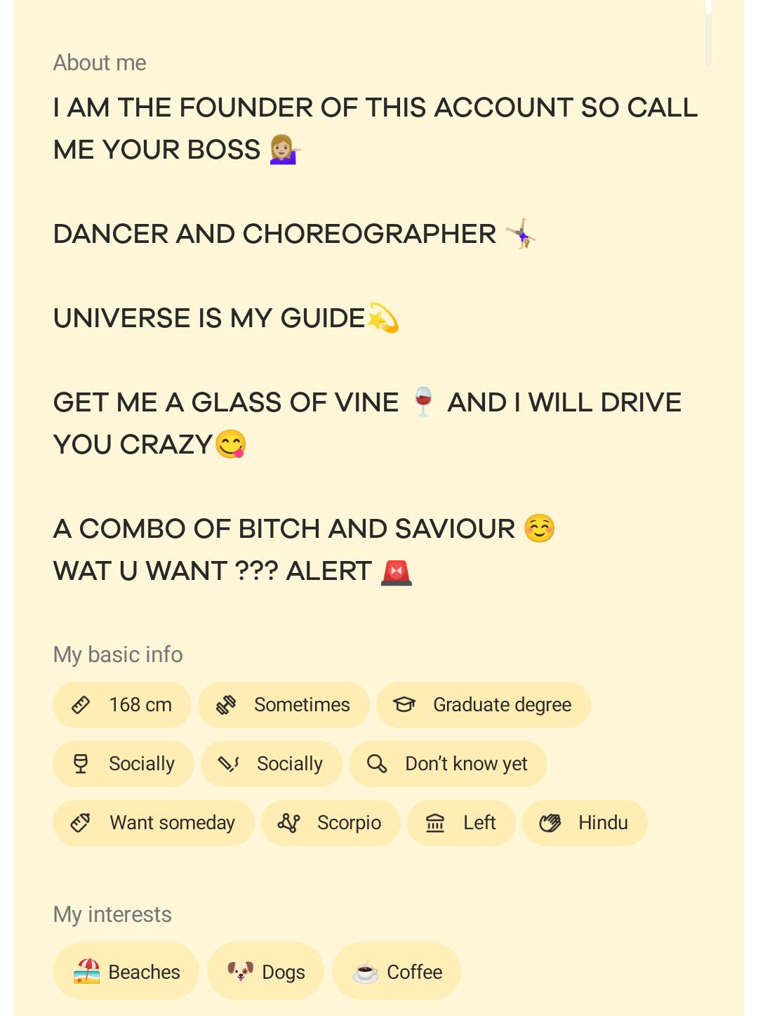 Best bio out therr? | Scrolller