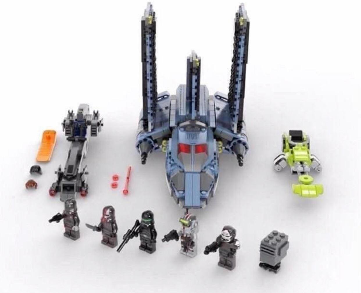 Better picture of the Badbatch shuttle | Scrolller