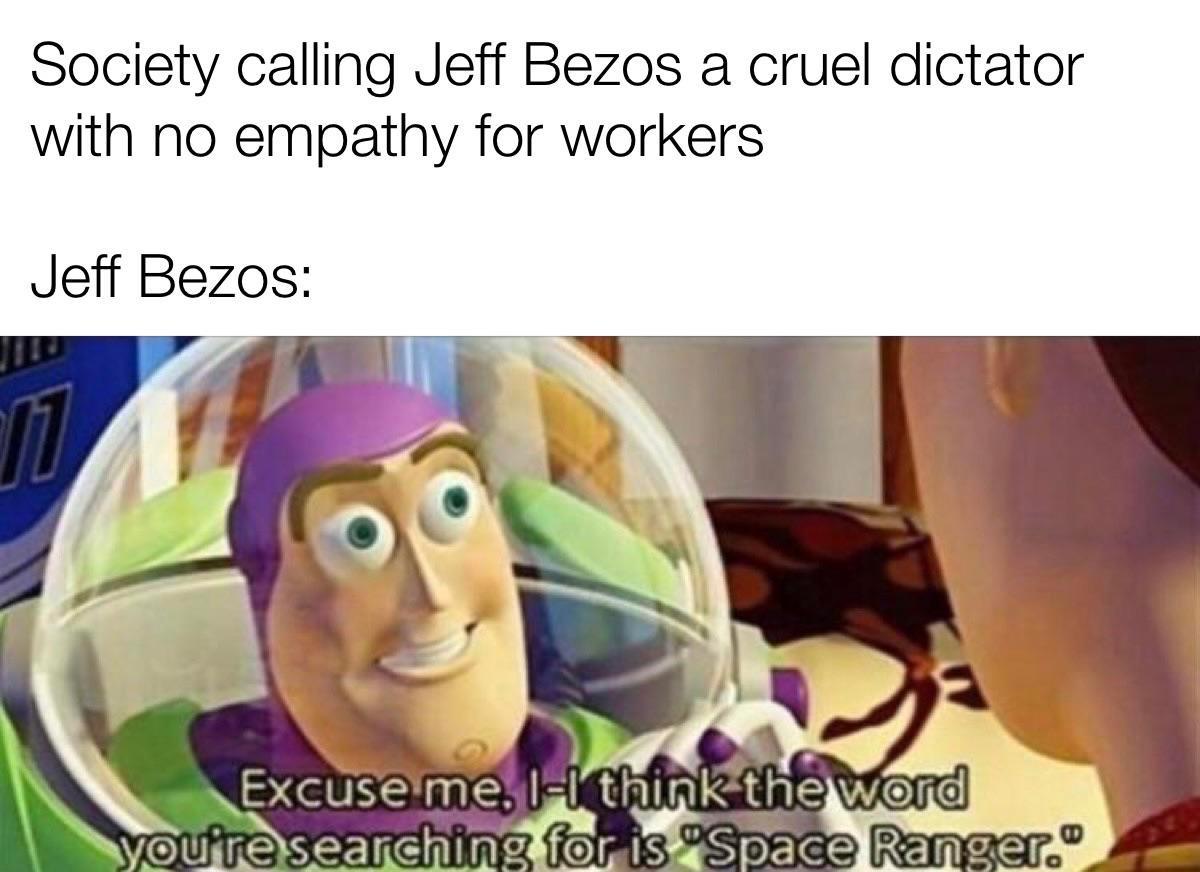 Bezos rocket 😋😋😋 | Scrolller