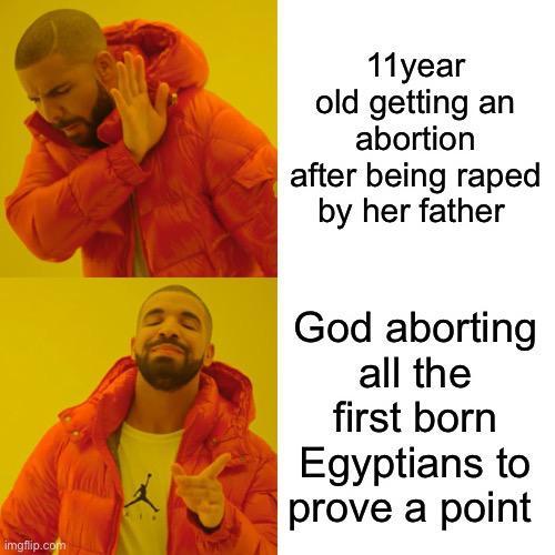 Bible thumping pro-life logic | Scrolller