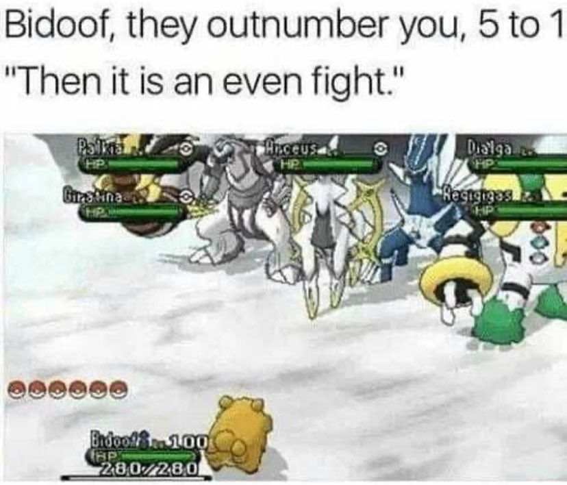 Bidoof The Savior | Scrolller