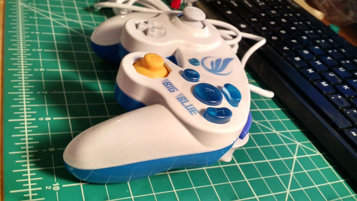 Big Blue Esports Custom Controller | Scrolller