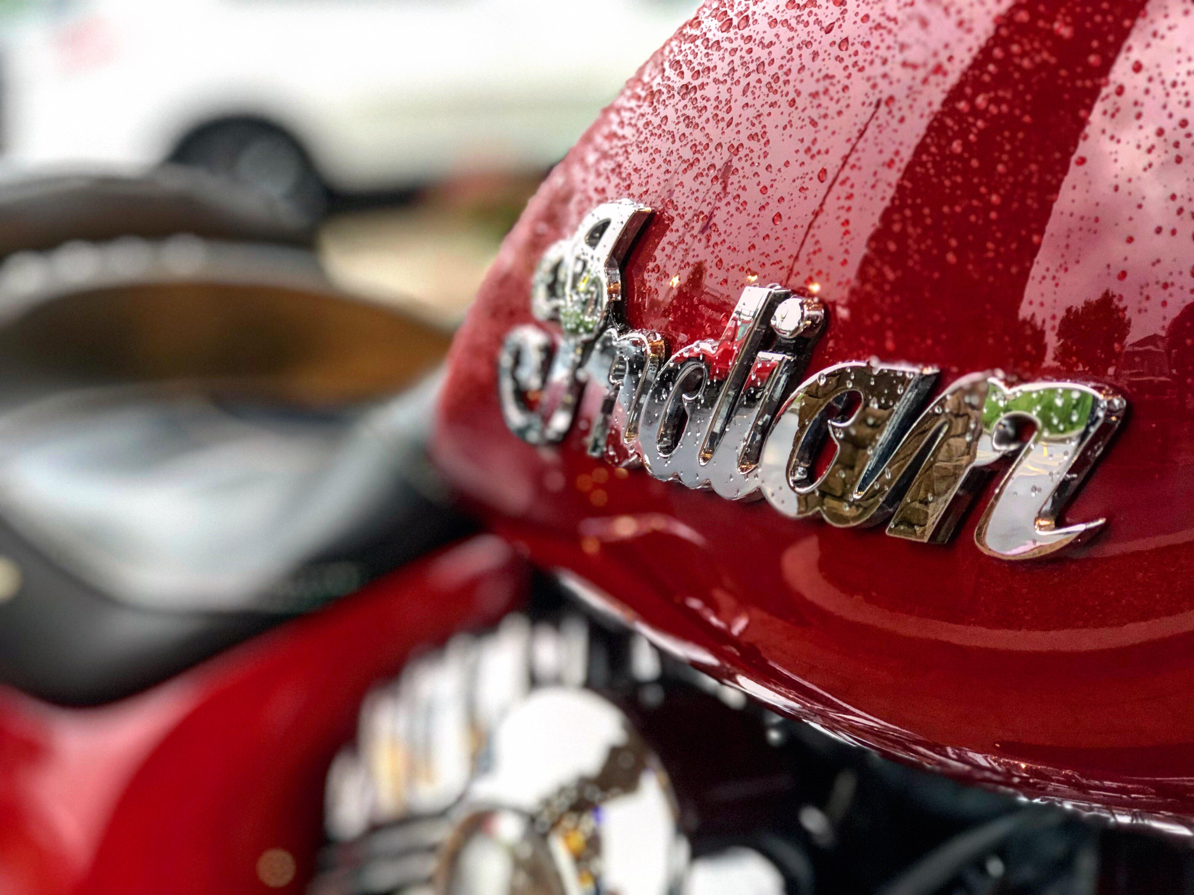 Big Ol’ Red dripping wet. | Scrolller