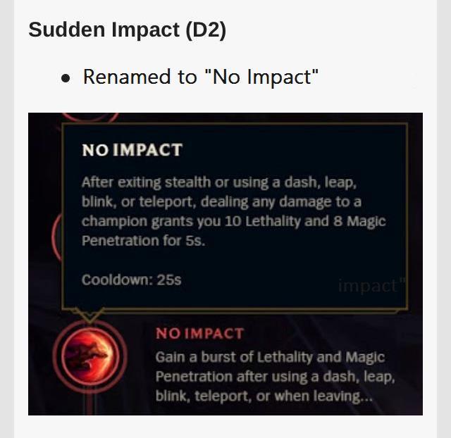 Big PBE Rune change | Scrolller